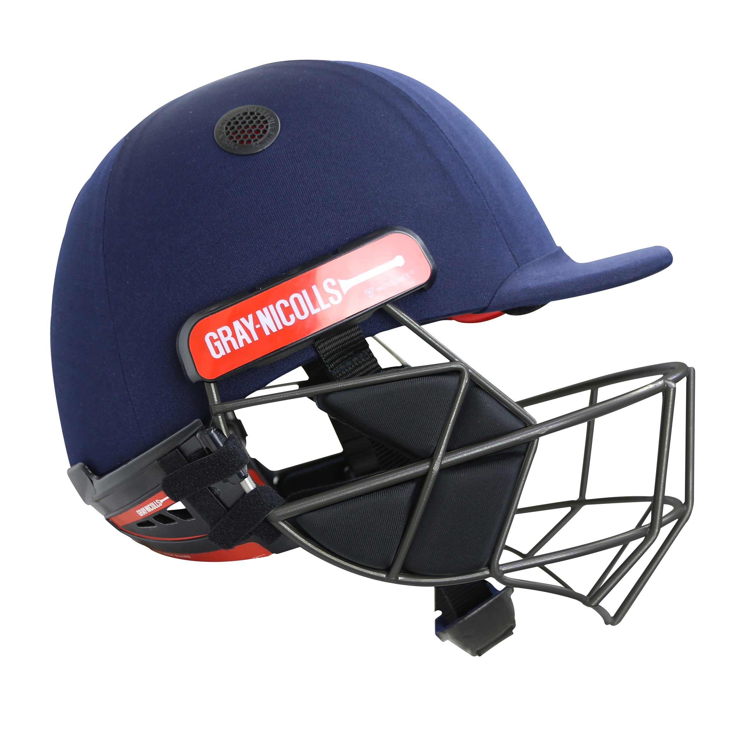GRAY-NICOLLS EVO STEEL CRICKET HELMET WITH NECK GUARD – Greg Chappell ...