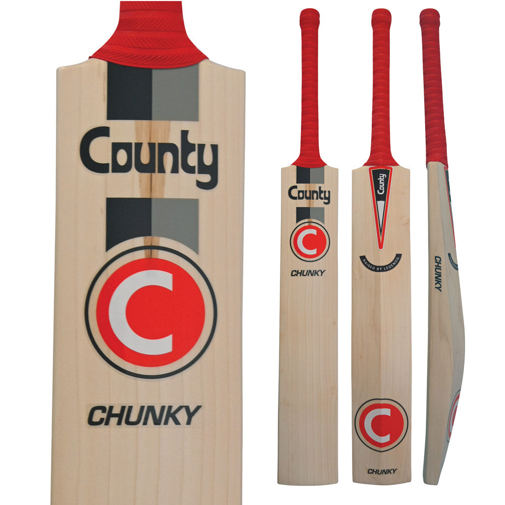 COUNTY CHUNKY ENGLISH WILLOW CRICKET BAT – Greg Chappell Cricket Centre