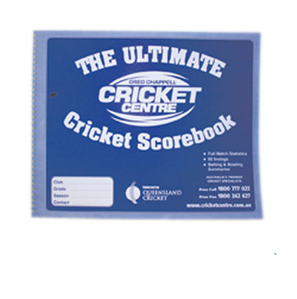 THE ULTIMATE SCOREBOOK – Greg Chappell Cricket Centre