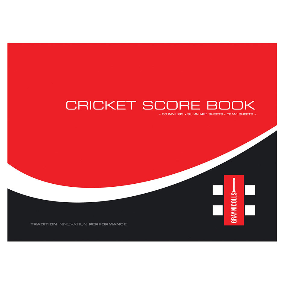 GRAY-NICOLLS GN DELUXE SCOREBOOK – Greg Chappell Cricket Centre