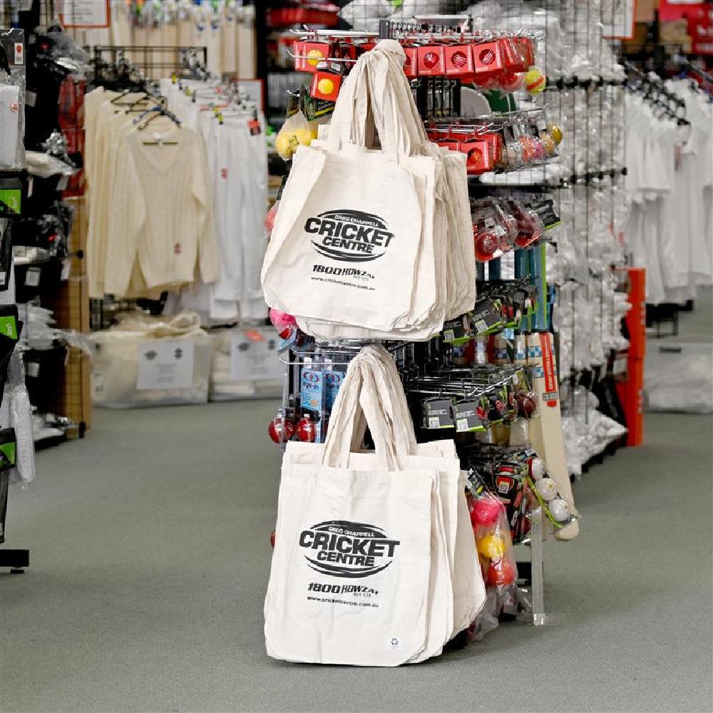 GCCC - CALICO TOTE SHOPPING BAG - SIZE SMALL – Greg Chappell Cricket Centre