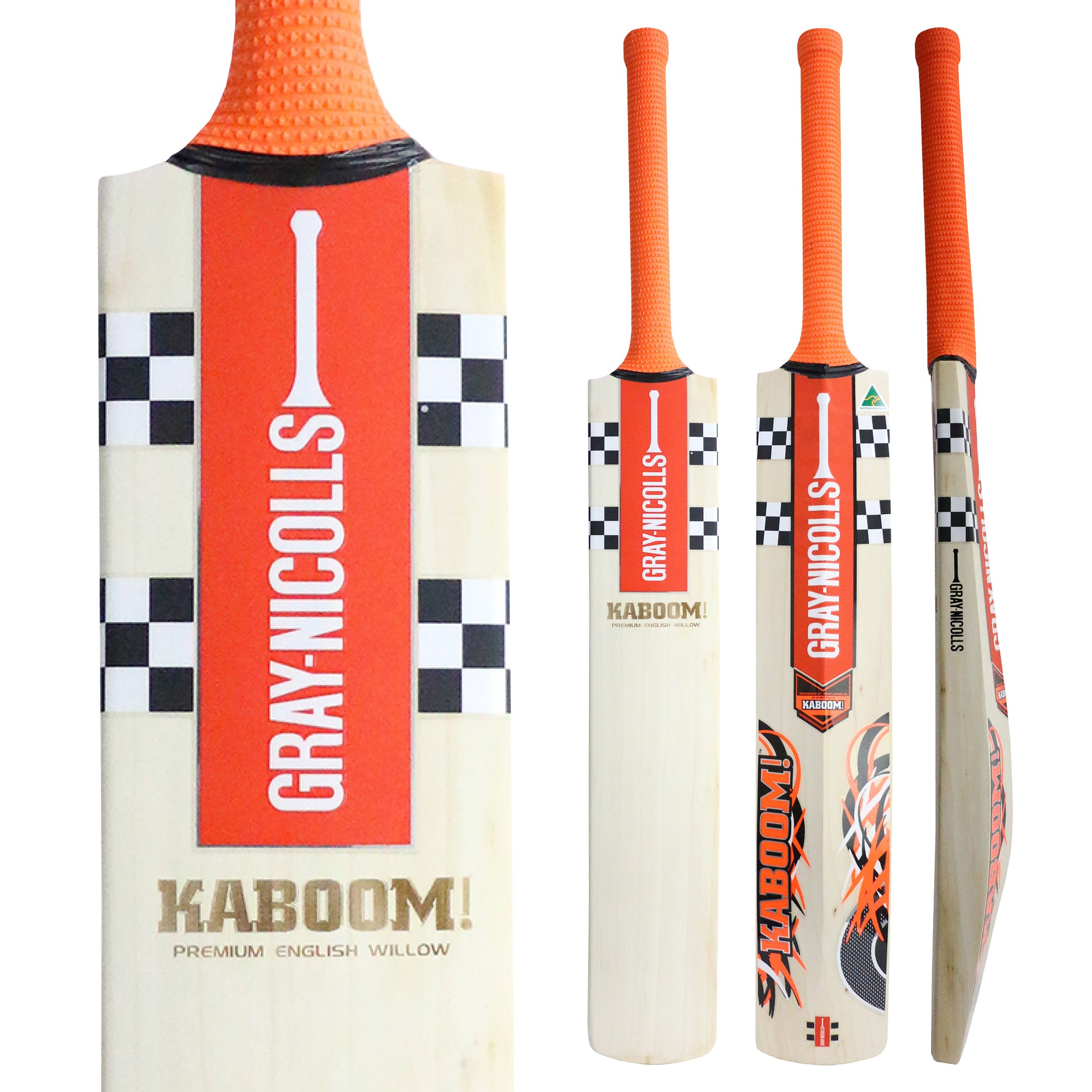 GRAY-NICOLLS KABOOM PREMIUM ENGLISH WILLOW CRICKET BAT – Greg Chappell ...